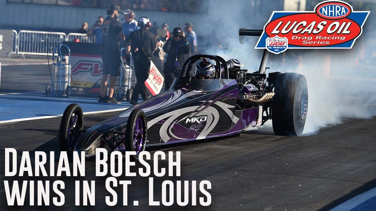 Darian Boesch wins Top Dragster at NHRA Midwest Nationals - YouTube