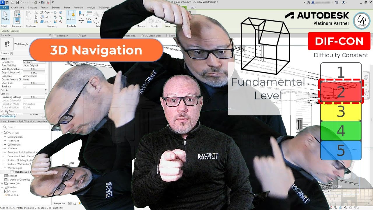 Where Do We Go Now!!; a Revit 3D View Navigation Fundamentals | DIF-CON ...
