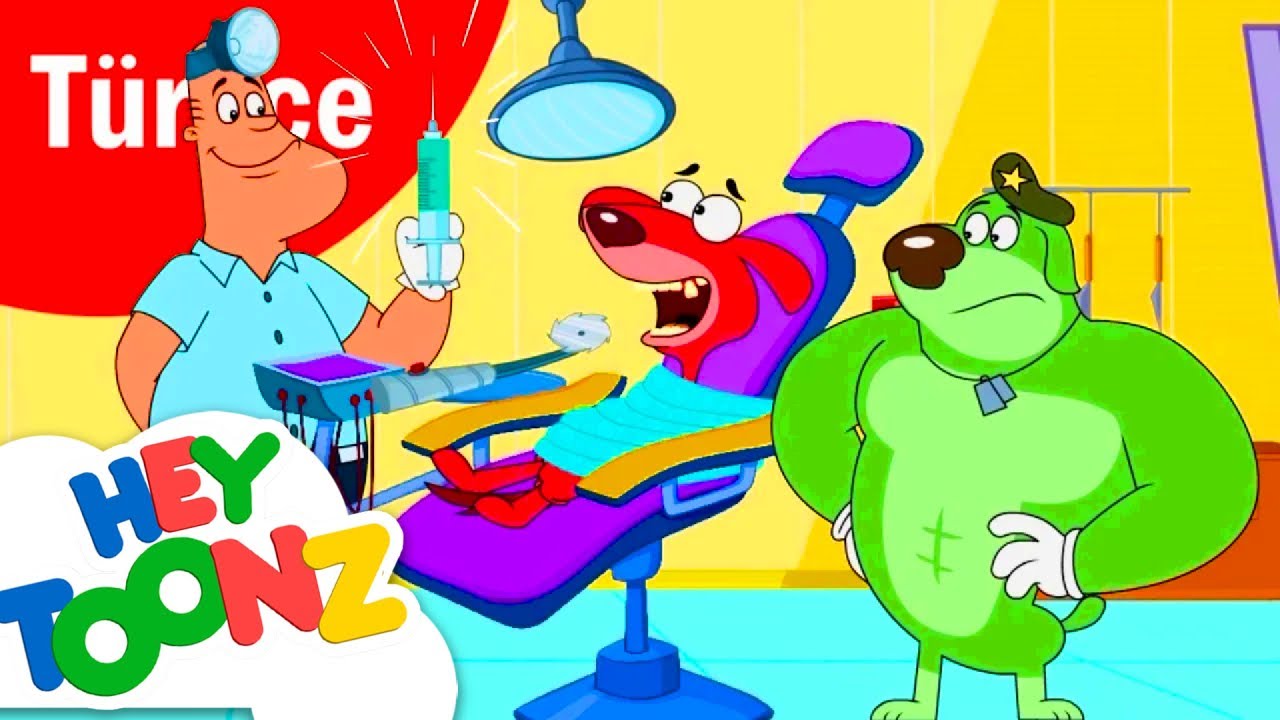 TA-TA-TA-TAAAM 🐶 dom dom'nun Çürük Dişi? 🦷 Çocuklar İçin Çizgi Filmler ...