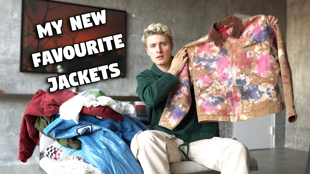 3 NEW FAVOURITE JACKETS! - Thrifting in New York + Los Angeles - YouTube