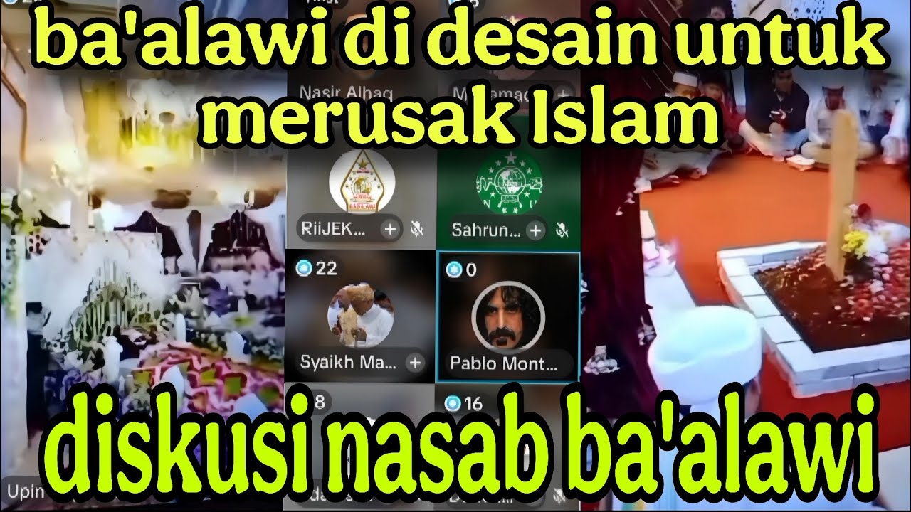 BA'ALAWI DI DESAIN UNTUK MERUSAK ISLAM‼️ DISKUSI NASAB BA'ALAWI - YouTube