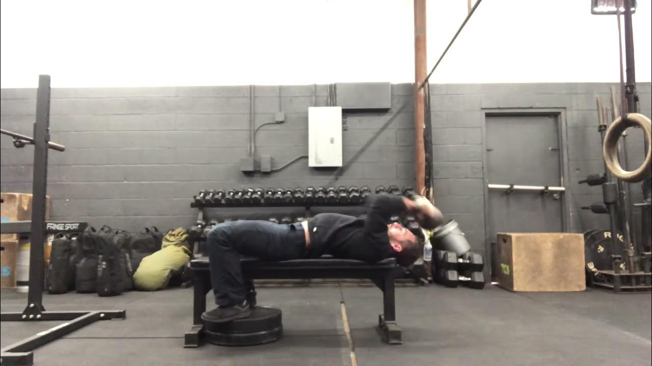 Kettlebell PullOver-to-Press - YouTube