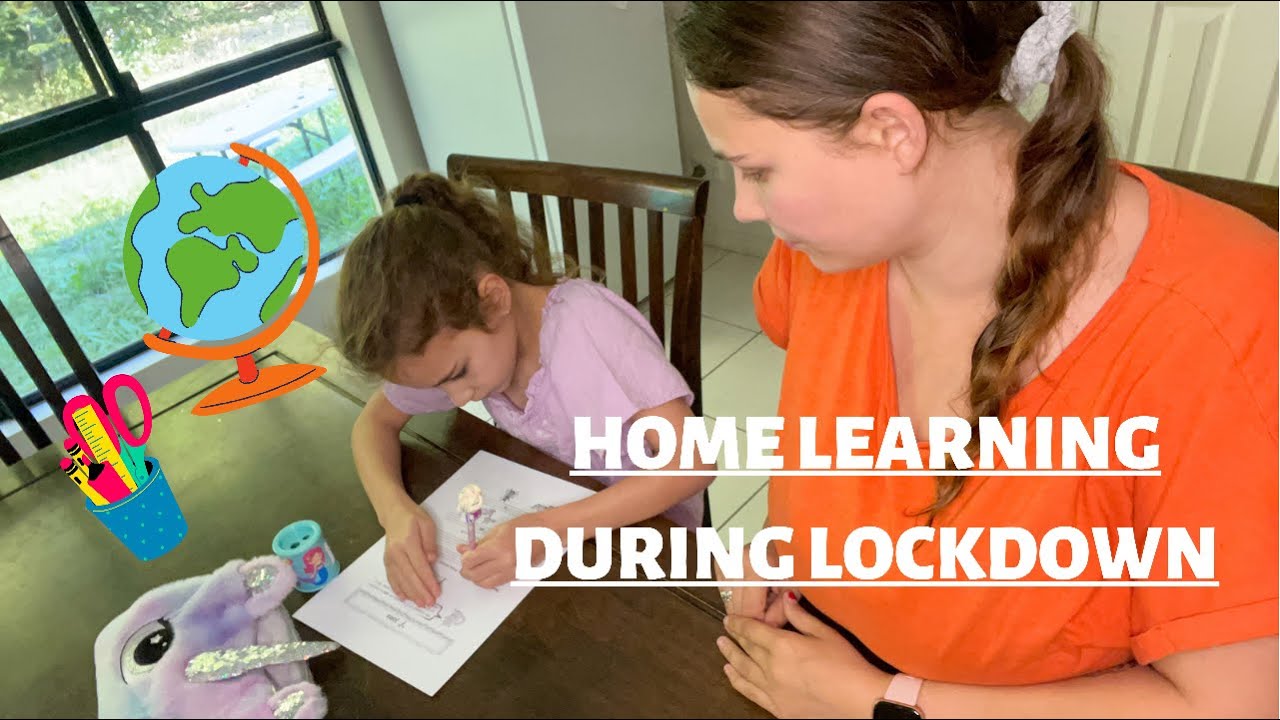 HOME LEARNING DURING LOCKDOWN| Covid lockdown | home schooling | mum of ...