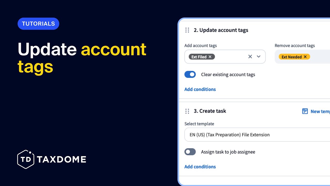 How to update account tags - YouTube