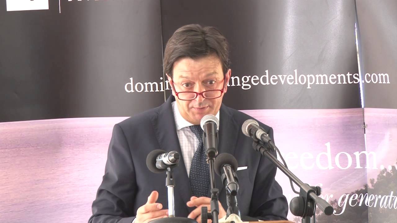 Ground Breaking of New Hotel: Xavier Destribats - YouTube