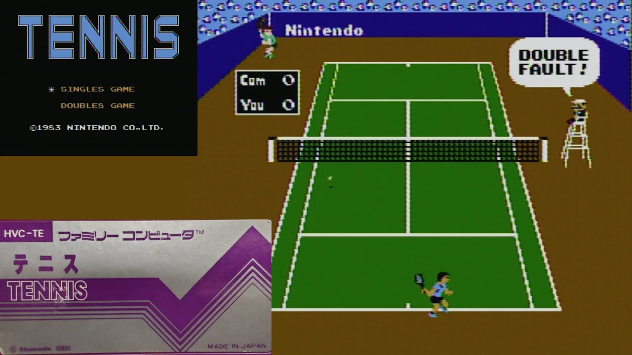 Famicom - Tennis - YouTube