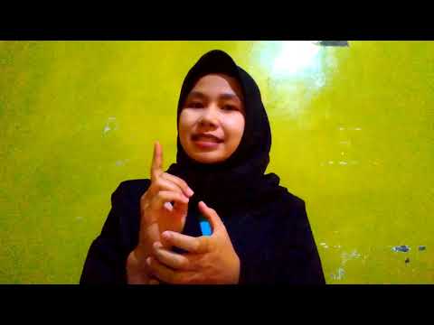 Video perkenal diri atas nama Aneu Amalia. Dari Majalengka