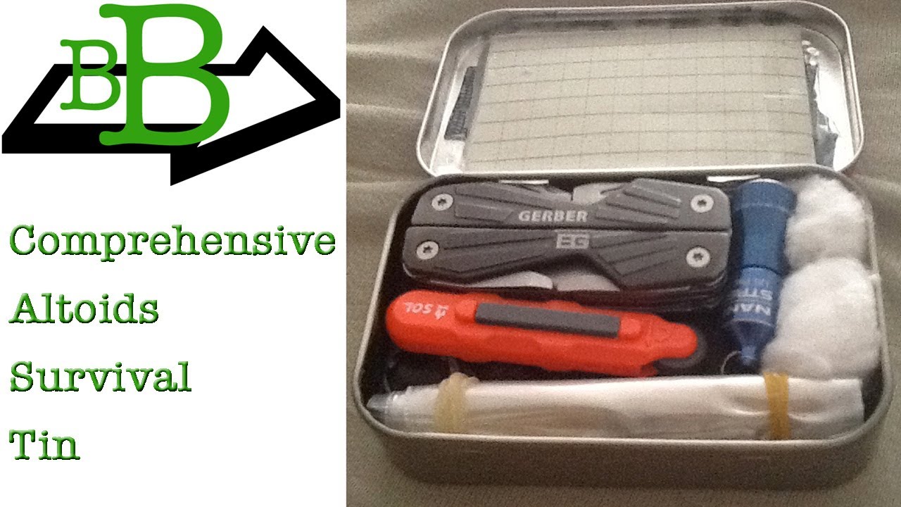 The Comprehensive Altoids Survival Kit 1.0 - YouTube