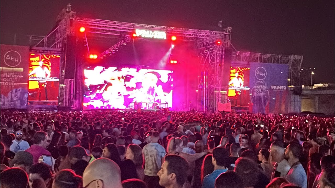 David Guetta live in Primer Athens with One in a Million Bebe Rexha # ...