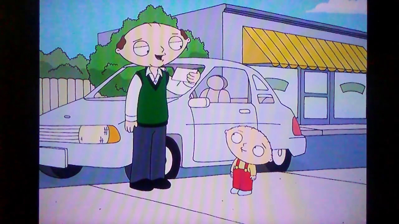 Stewie Changes The Past For The First Time. - YouTube