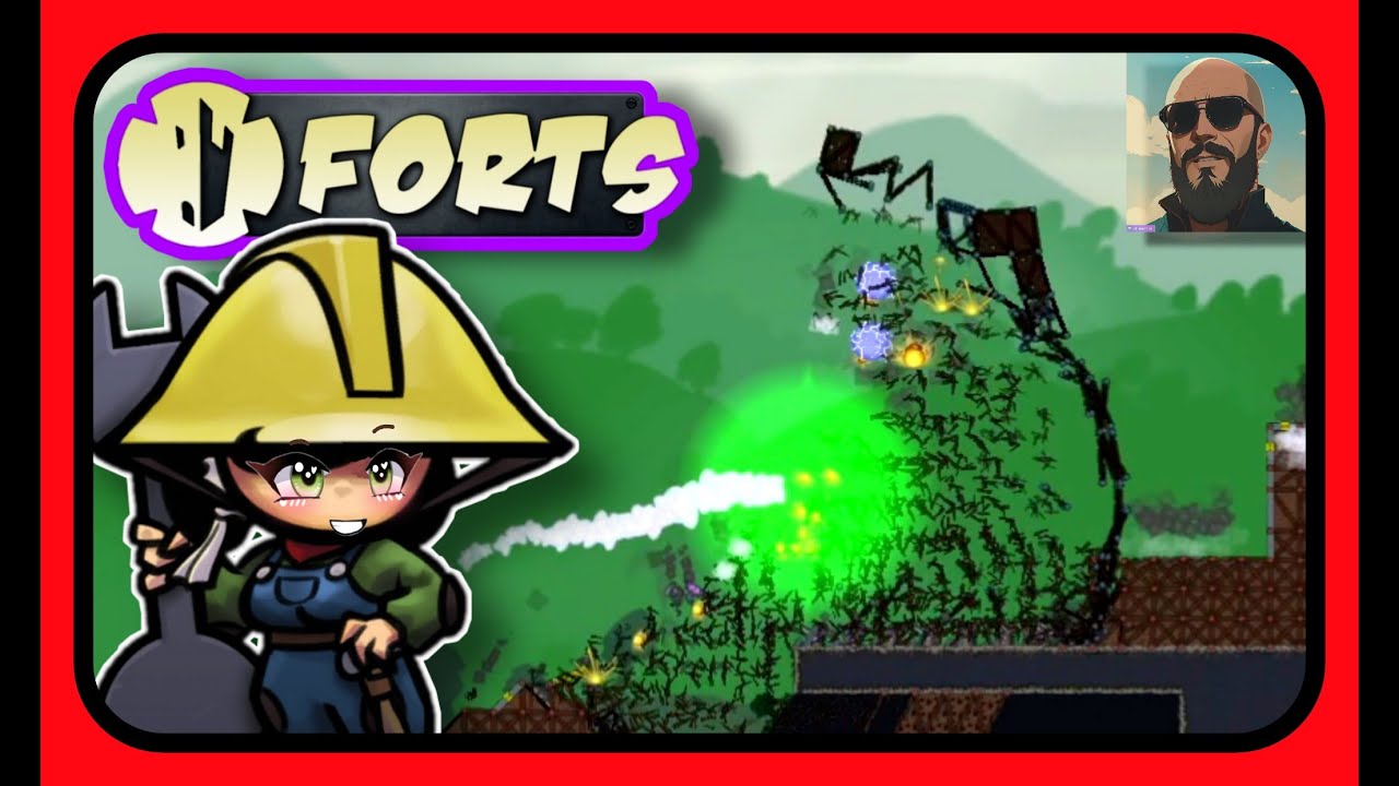 Forts - РАДИОАКТИВНЫЙ ПЕПЕЛ!!! Ядерки в Nuclear Mod!!! #forts #фортс #ЛысыйДядь - YouTube