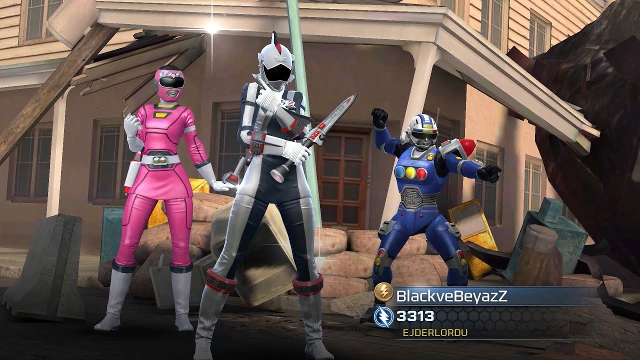 Gemma RPM Silver Ranger and Turbo Rangers Power Rangers Legacy Wars ...