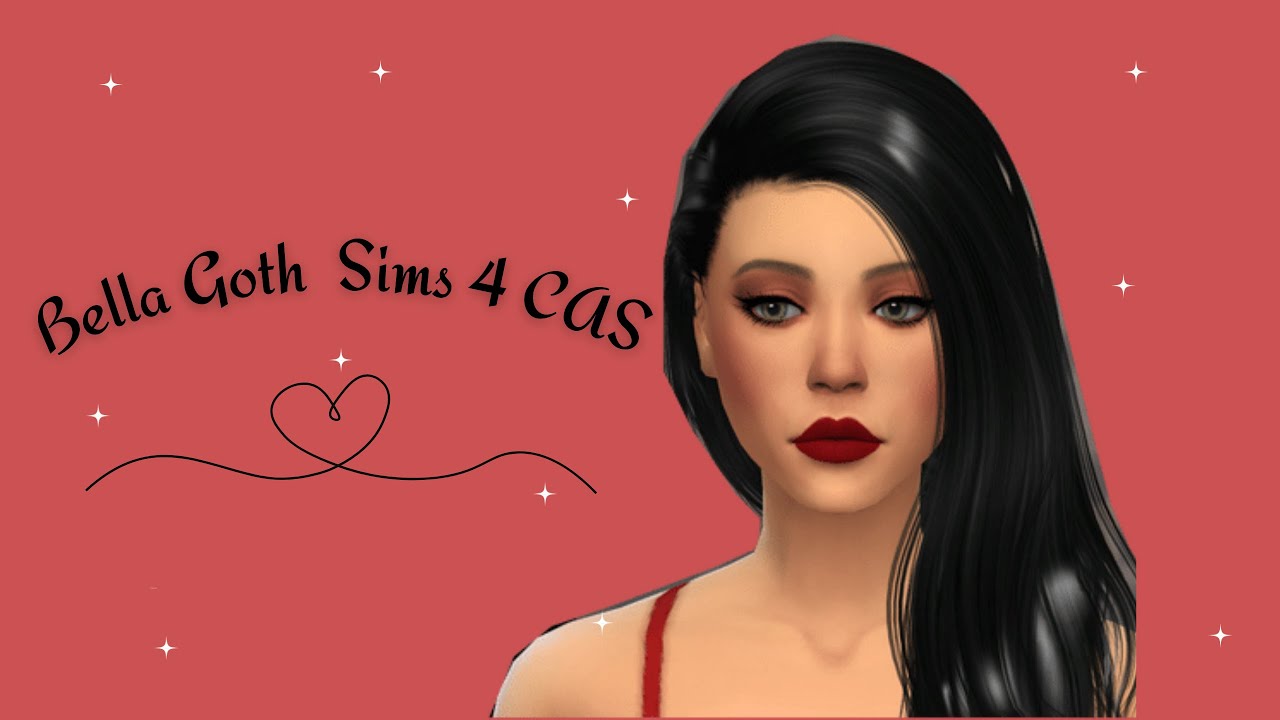 I gave Bella Goth a well deserved makeover // The sims 4 cas - YouTube