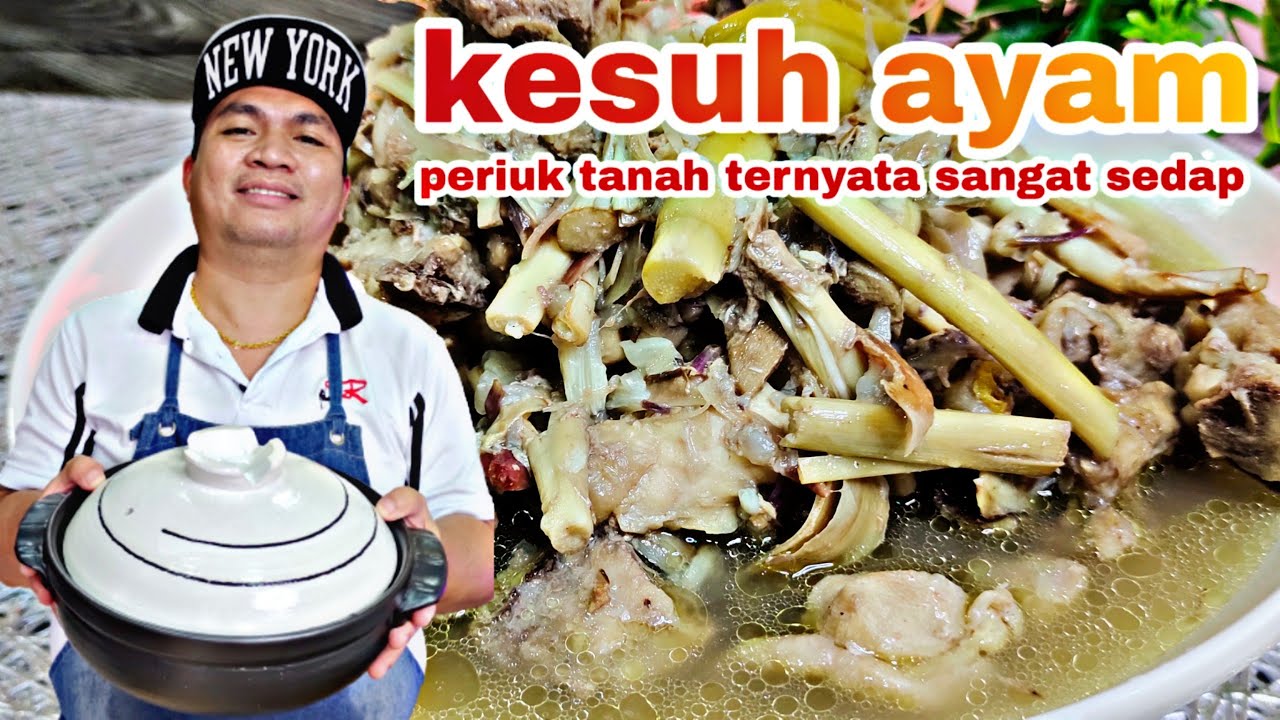 AYAM PANSUH PERIUK TANAH || SARAWAK BRONEO FOOD - YouTube