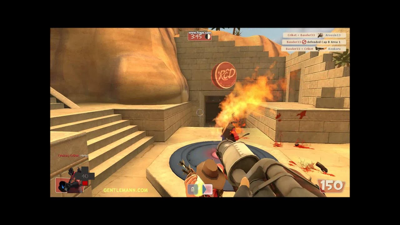 It's Getting Hot In Here: TF2 Gameplay Commentary (Pyro) - YouTube