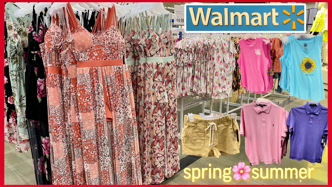 WALMART SHOPPING ️ SPRING CLOTHING COLLECTION *SUMMER CLOTHES - YouTube
