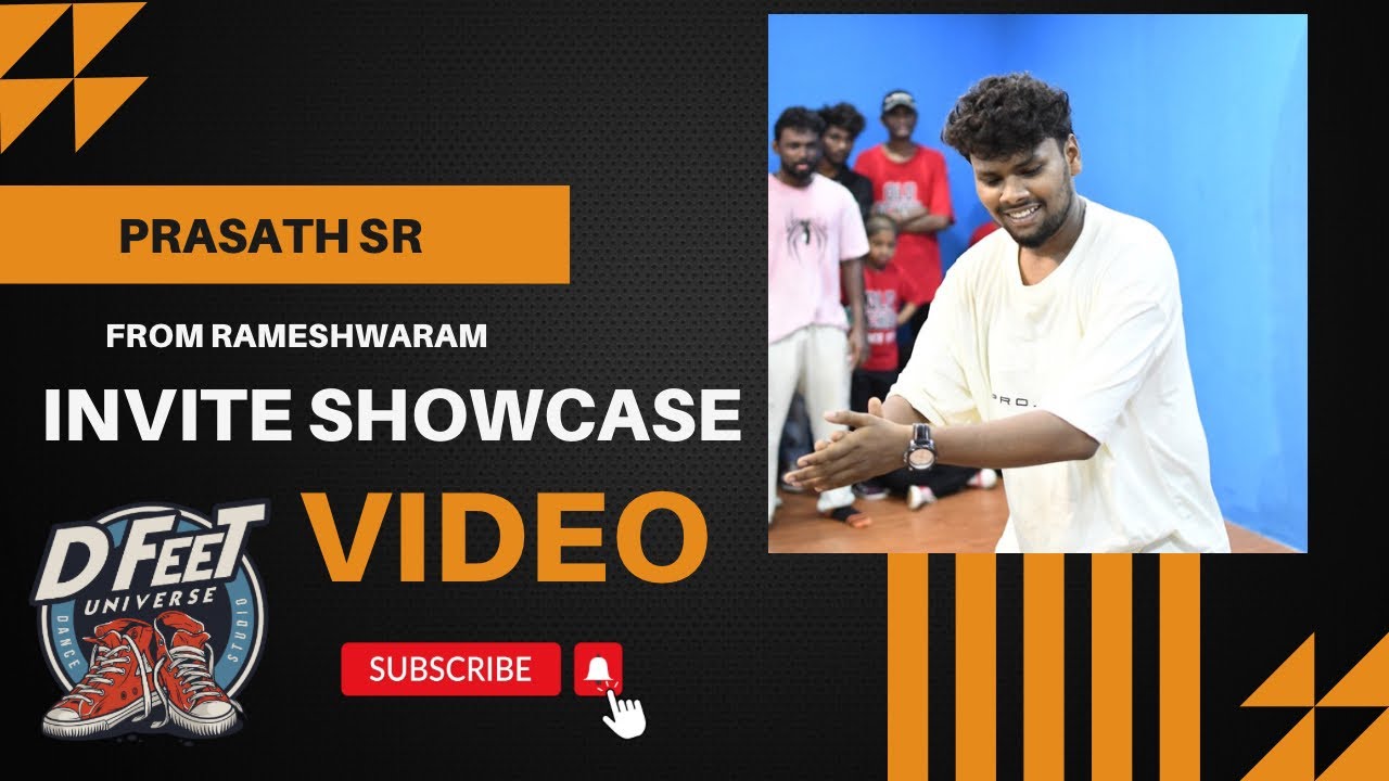 Invite Showcase Video | Prasath SR | D Feet Universe Dance Studio ...
