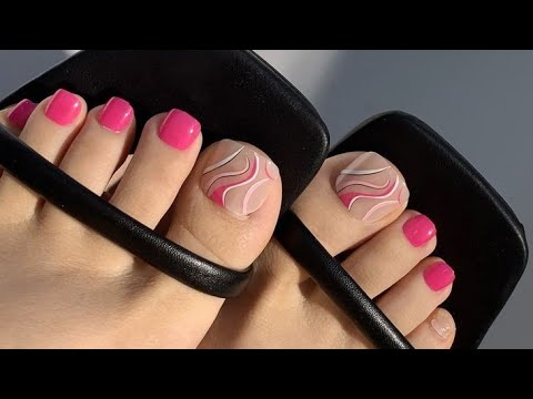 Astonishing and fabulous 😍 collection of feet toe nails polish design ...