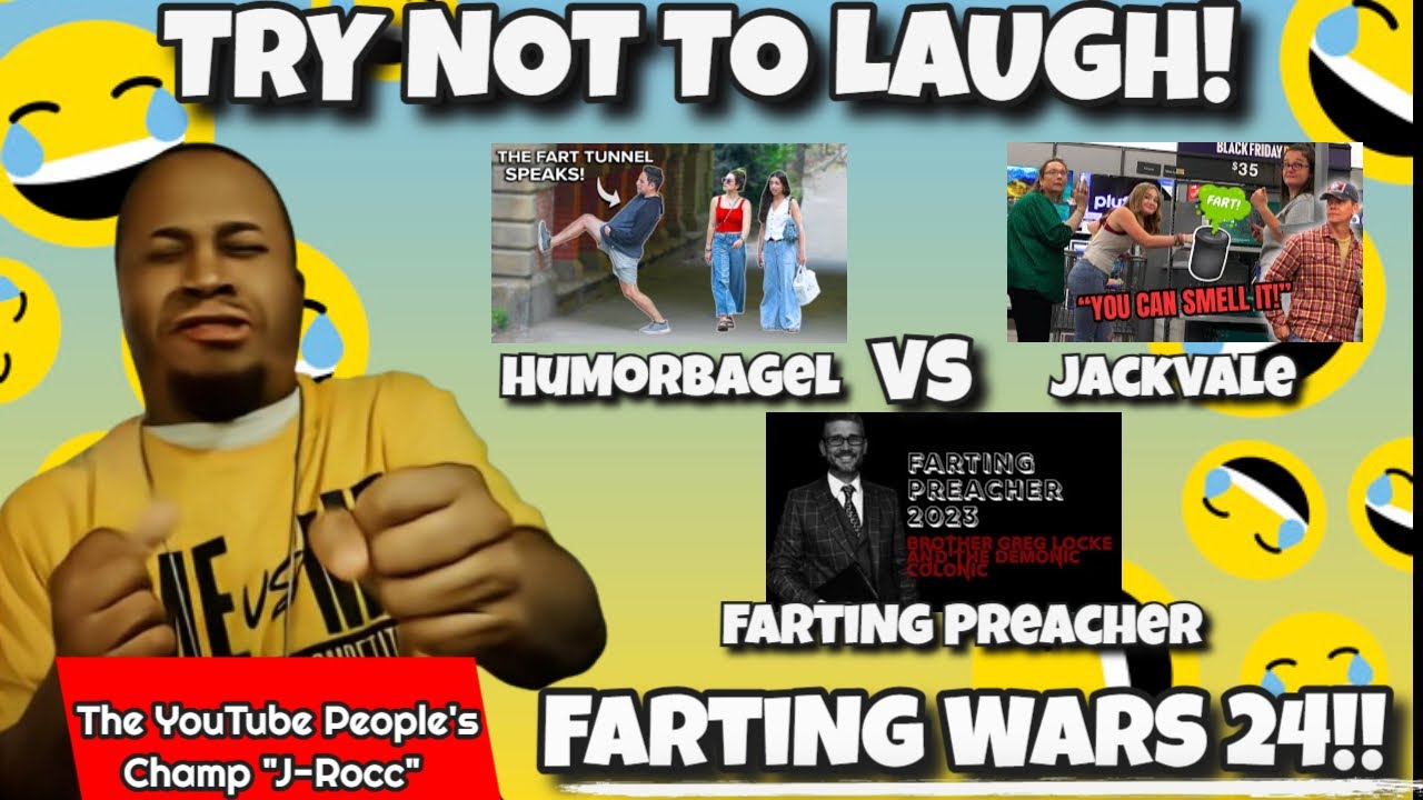 FARTING WARS 24- Try Not to Laugh Challenge - YouTube