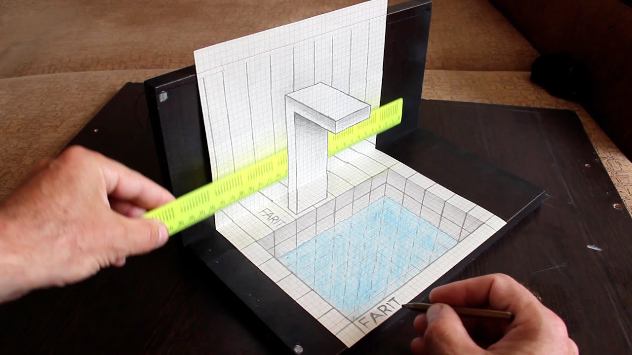 Springboard #3D #3Ddrawing Book "3D drawing. Introduction" in the ...