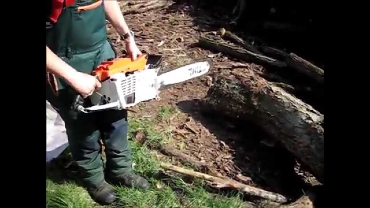 Stihl 076 Chainsaw - YouTube