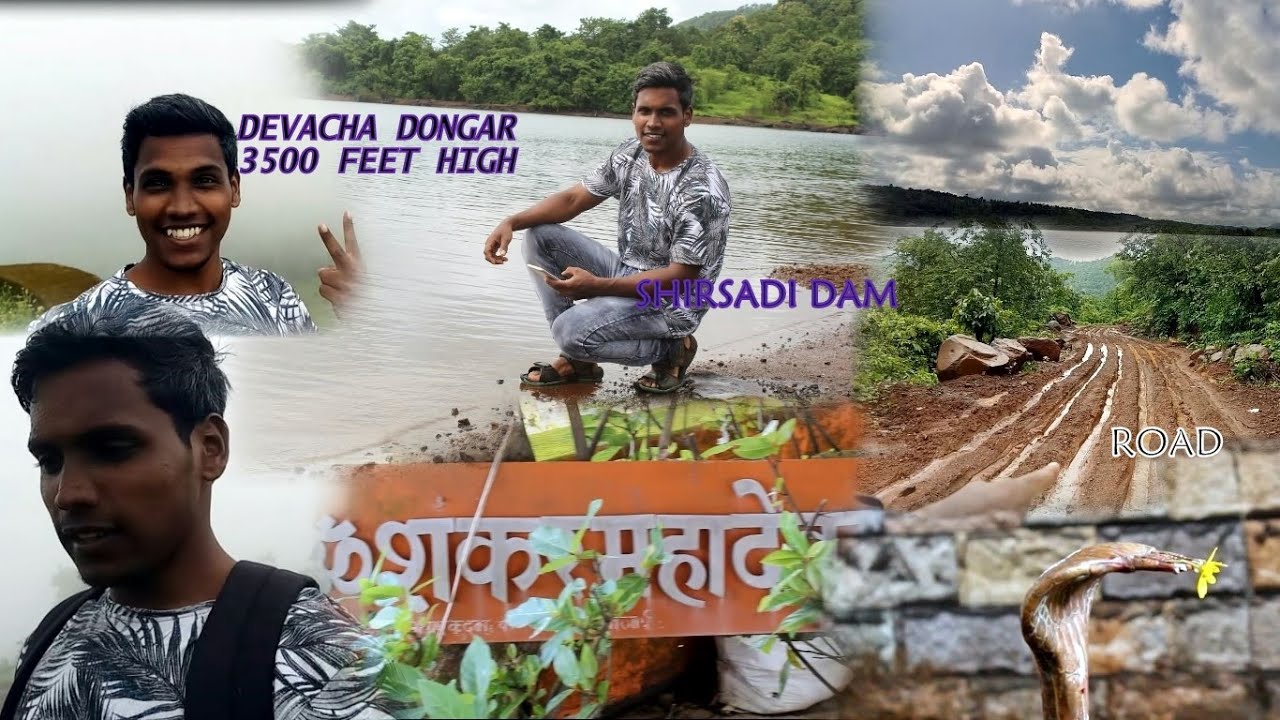 Devacha dongar 3500 feet high and Shirsadi Dam - YouTube