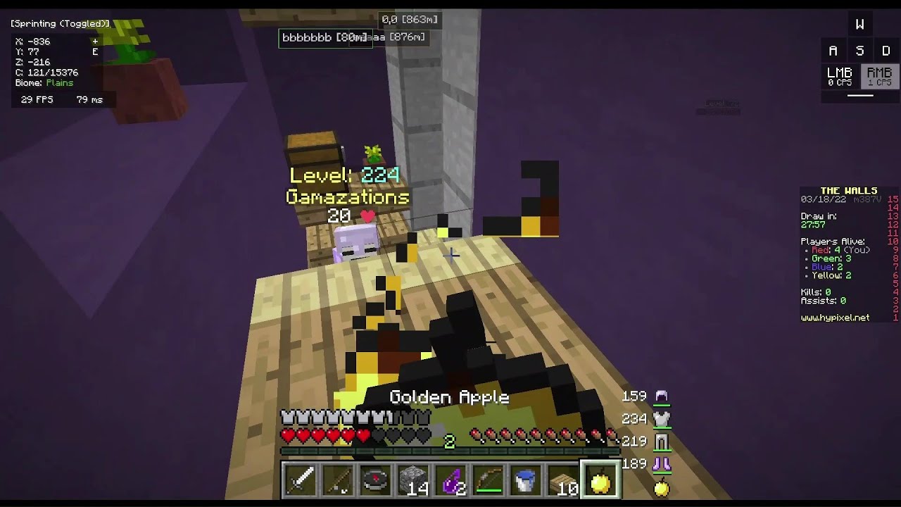 professional hypixel walls trapping montage - YouTube