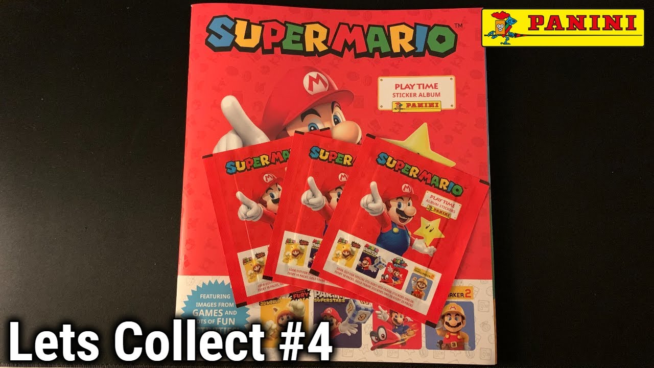 Let’s Complete Part 4 - Panini Super Mario Play Time Sticker Collection ...