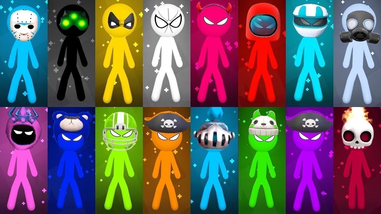 Stickman party 1234 players mini games gameplay Android iOS - YouTube