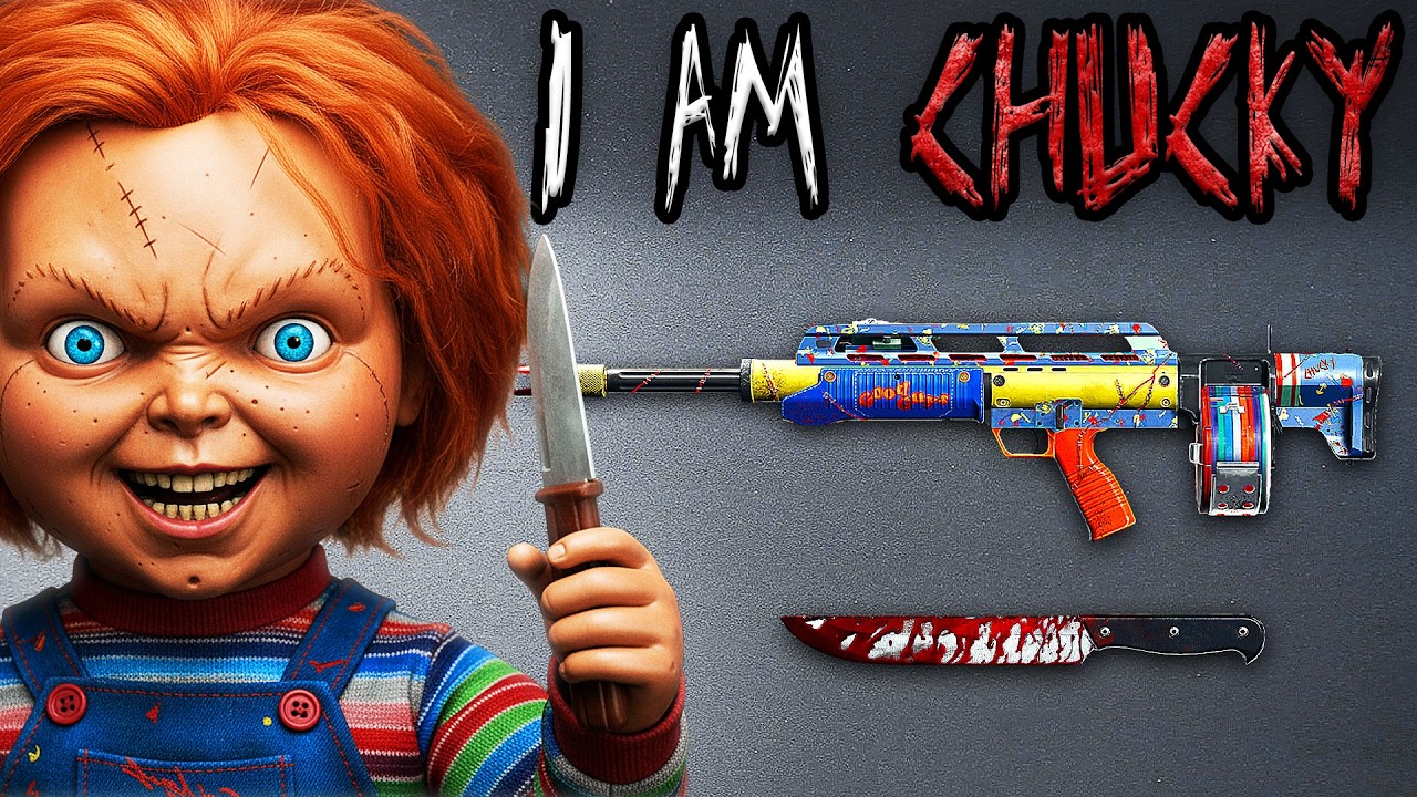 I Became CHUCKY in Warzone Rebirth Island - YouTube