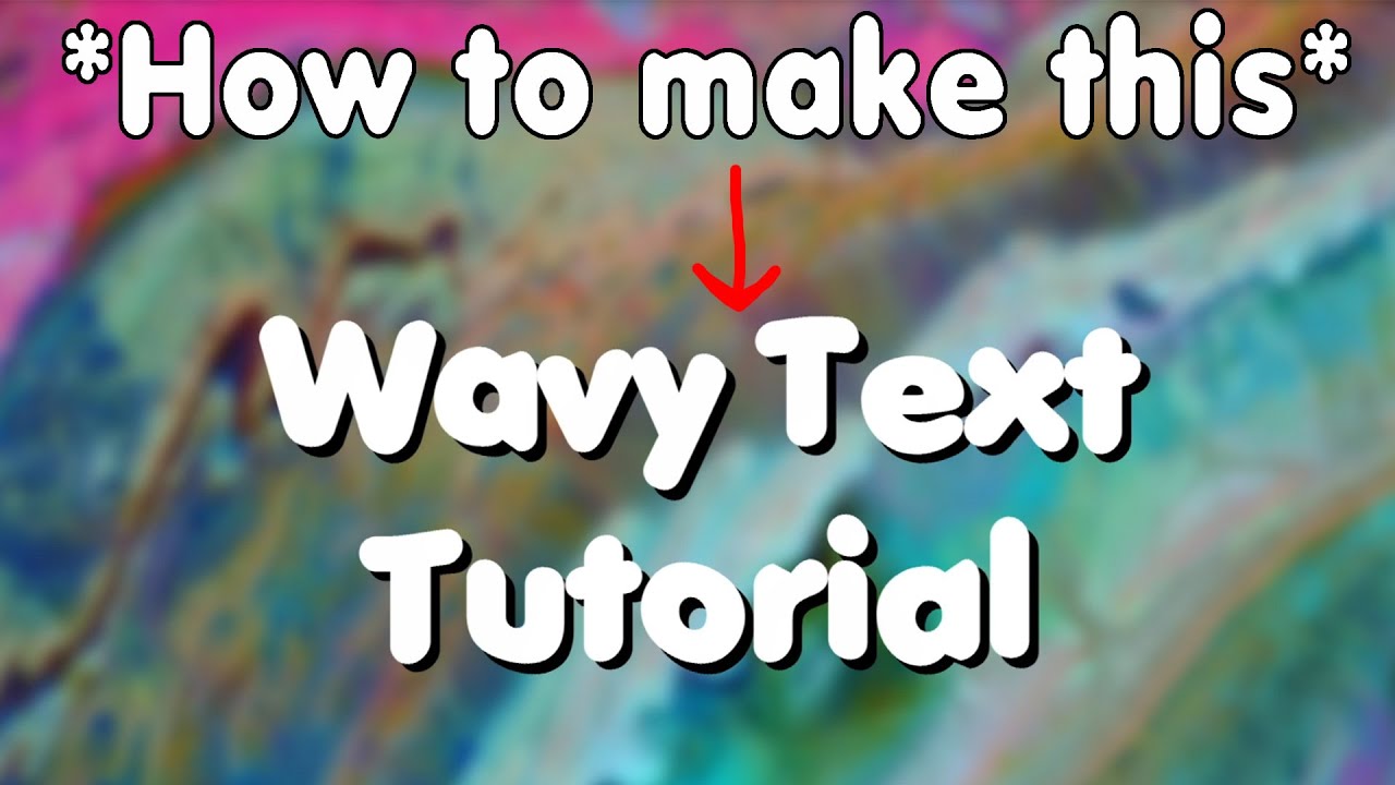 Wavy Text Tutorial How To Make Text Move Like A Wave Premier Pro Wavy Text Tutorial How To Make Text Move Like A Wave Premier Pro