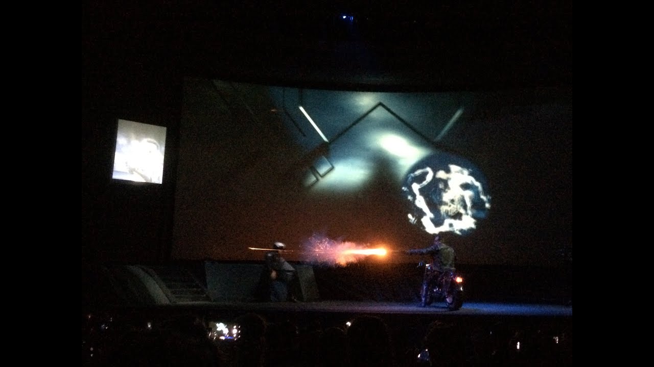 Universal Orlando penultimate Terminator 2 3D show - YouTube