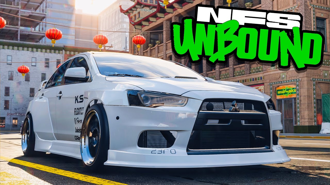 Need for Speed Unbound | Mitsubishi Lancer Evo X '08 Customization ...