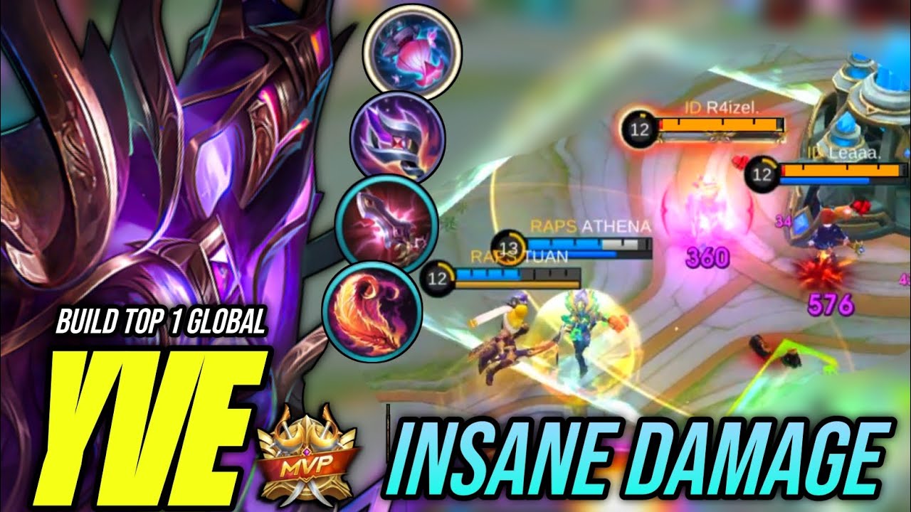 INSANE DMG! YVE BEST BUILD 2024 | BUILD TOP GLOBAL YVE GAMEPLAY ...