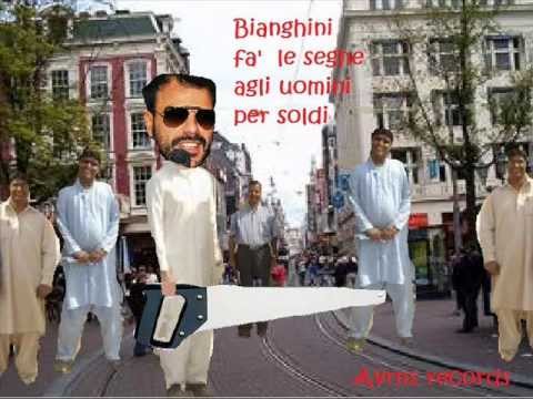 Bianghini fa' le seghe agli uomini per soldi  ( versione a cappella )