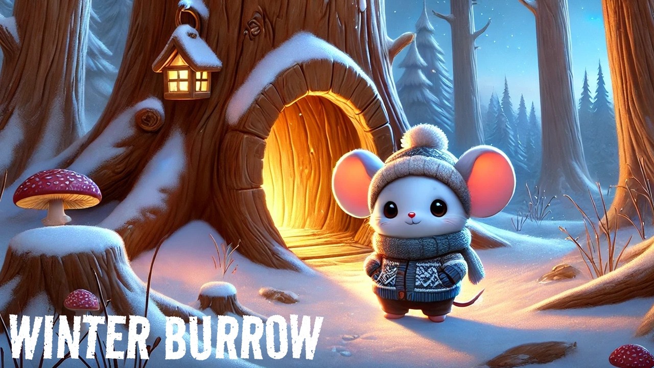 A Mouse Restores the Family Home | Winter Burrow - YouTube
