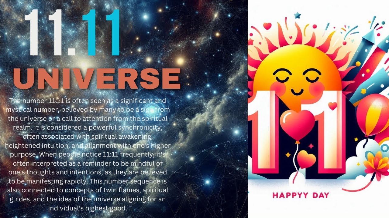 Exploring the 11 11 Universe A Journey 2024 11 11 - YouTube