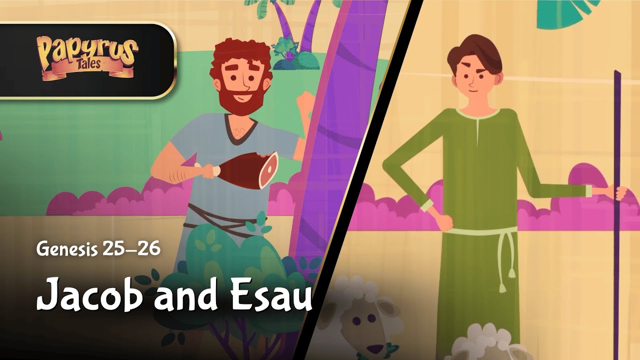 Jacob and Esau | Genesis 25-26 | Animated Bible Story for Kids - YouTube