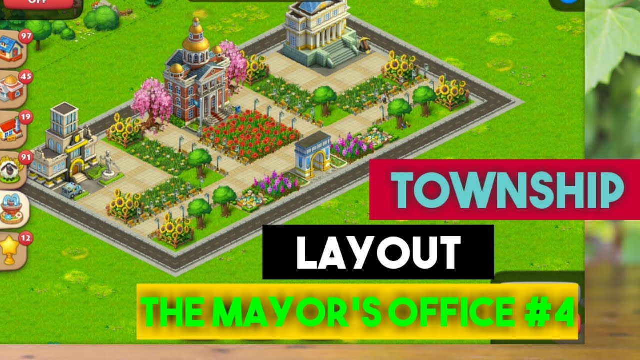 Township Design of Mayor's Office Decoration Level 55 - YouTube