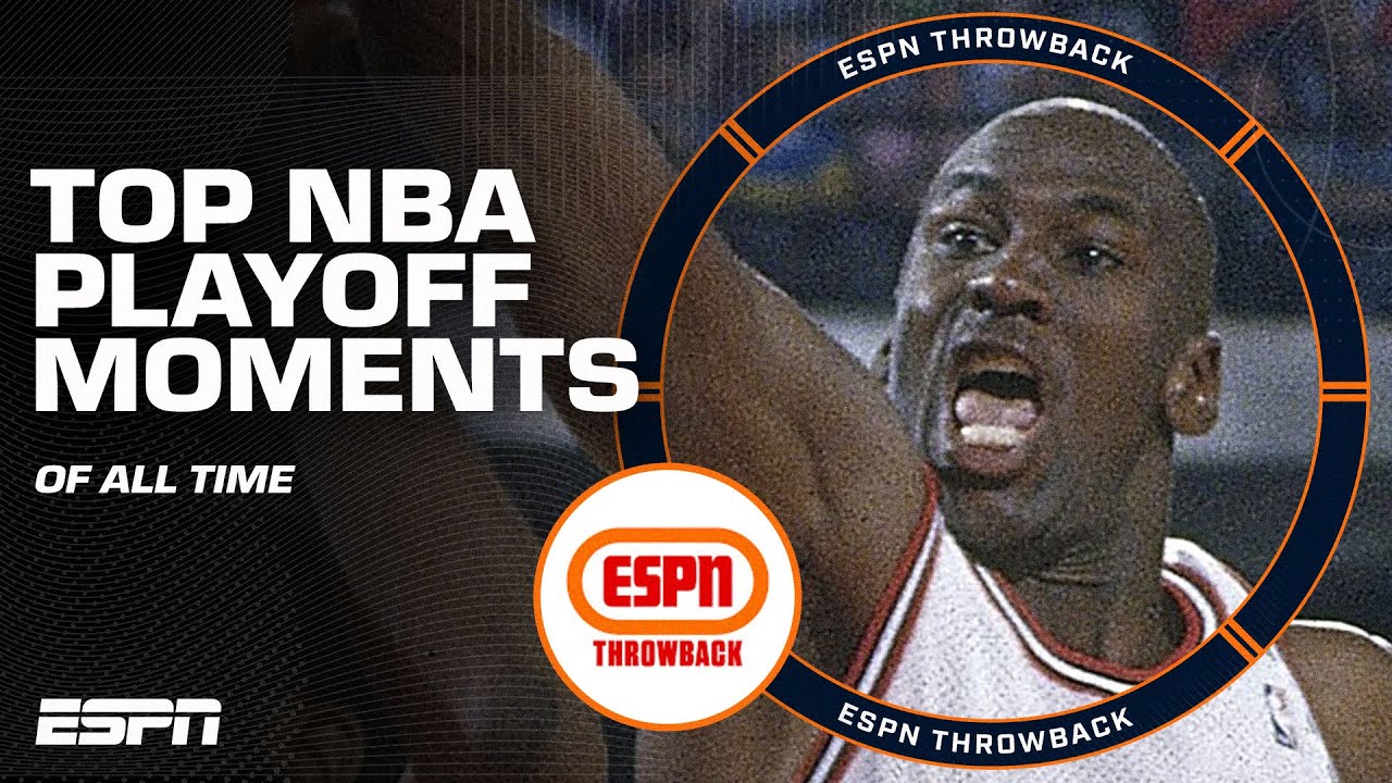 BEST NBA Playoff moments of ALL TIME 🔥 | ESPN Throwback - YouTube