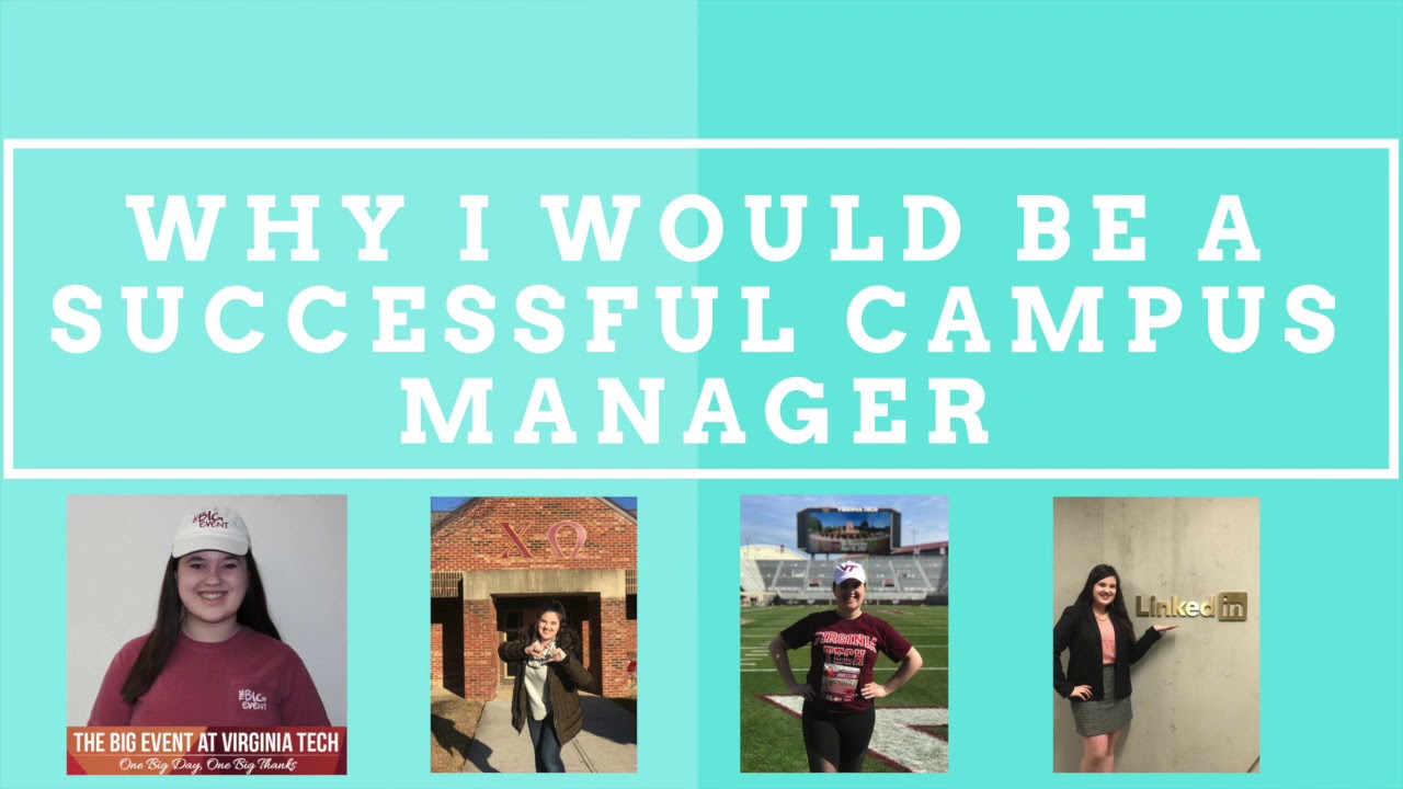 Meredith Robbins Deliverable (Campus Manager!) - YouTube