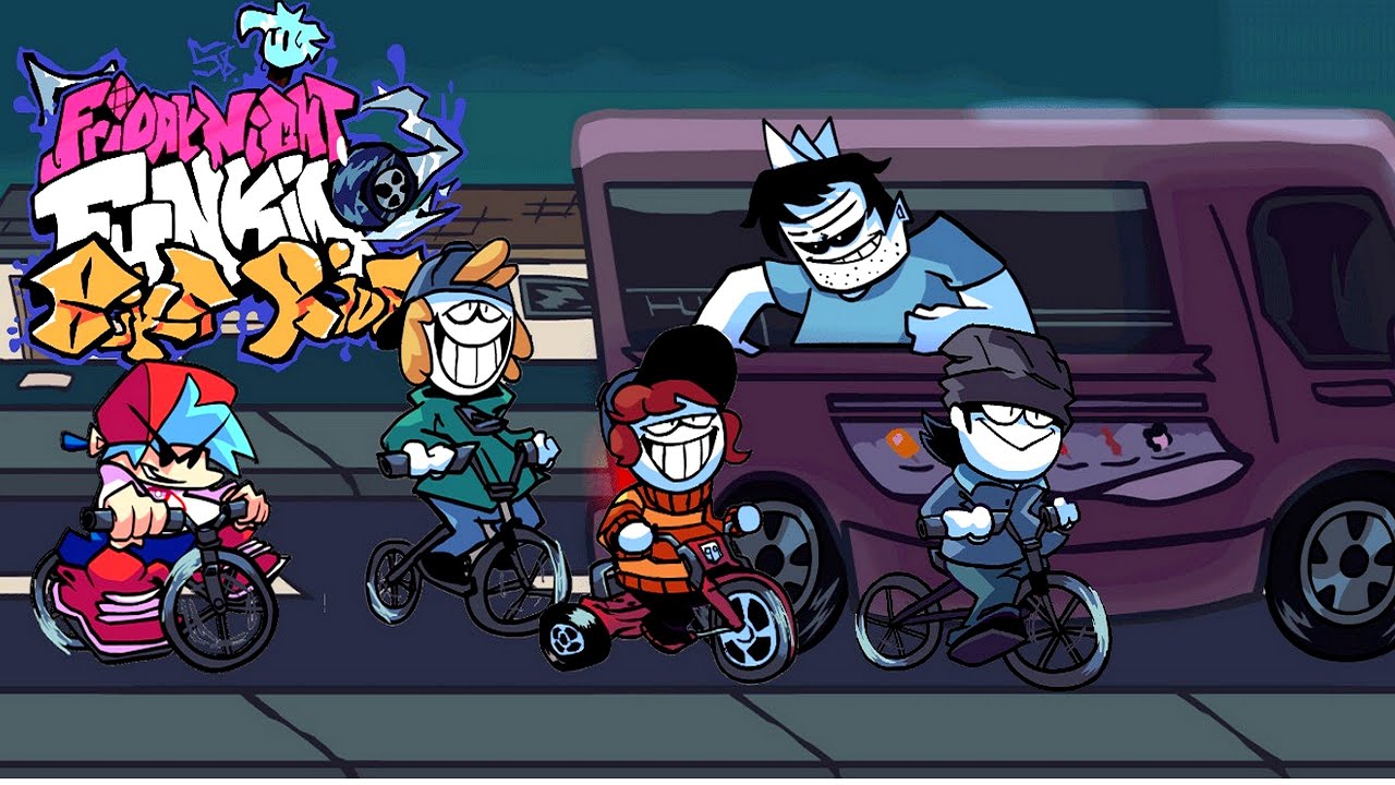 Friday Night Funkin': VS Bike ride Full Week Demo [FNF Mod/Turbo] - YouTube