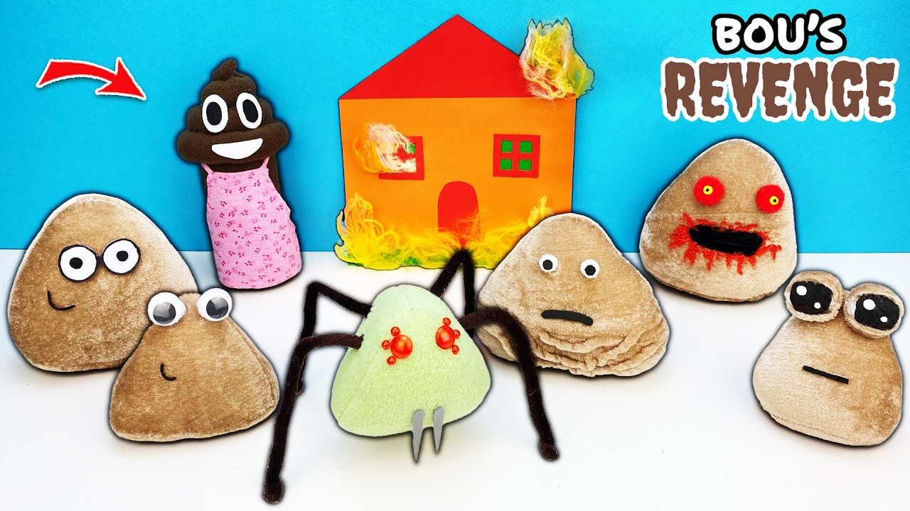 Bou's Revenge - All Characters Plush toys! *How To Make* | Cool Crafts ...