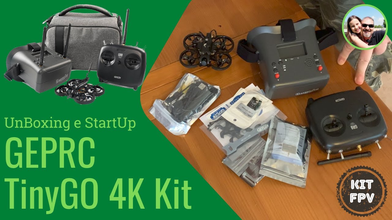 TinyGO 4K - Il kit perfetto per imparare a volare in FPV? - YouTube