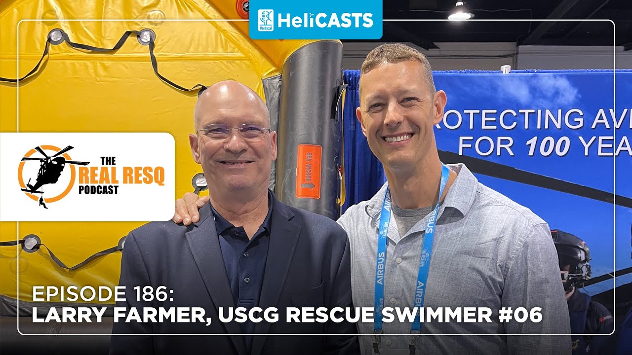 THE GODFATHER of USCG Rescue Swimmers | Larry Farmer 06 | Ep. 186 The ...