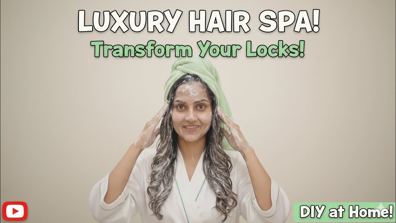 Hair Spa Tutorials Step By Step l Beauty parlor course l Spa - YouTube