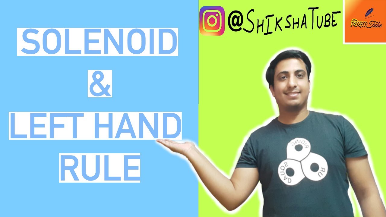What is a Solenoid and Fleming’s Left Hand Rule || Science Class 10 ...