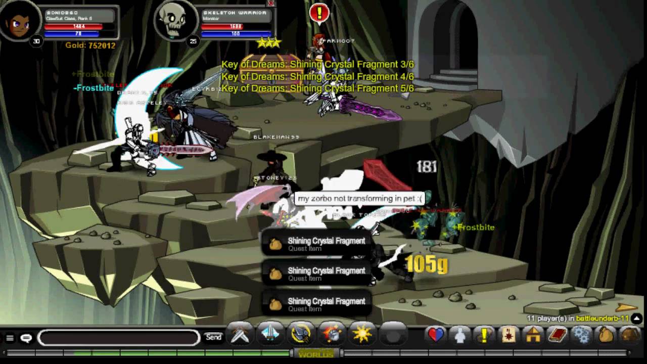 =AQW= level 30+ Battleunder part 2 & J6 new area *2010* - YouTube