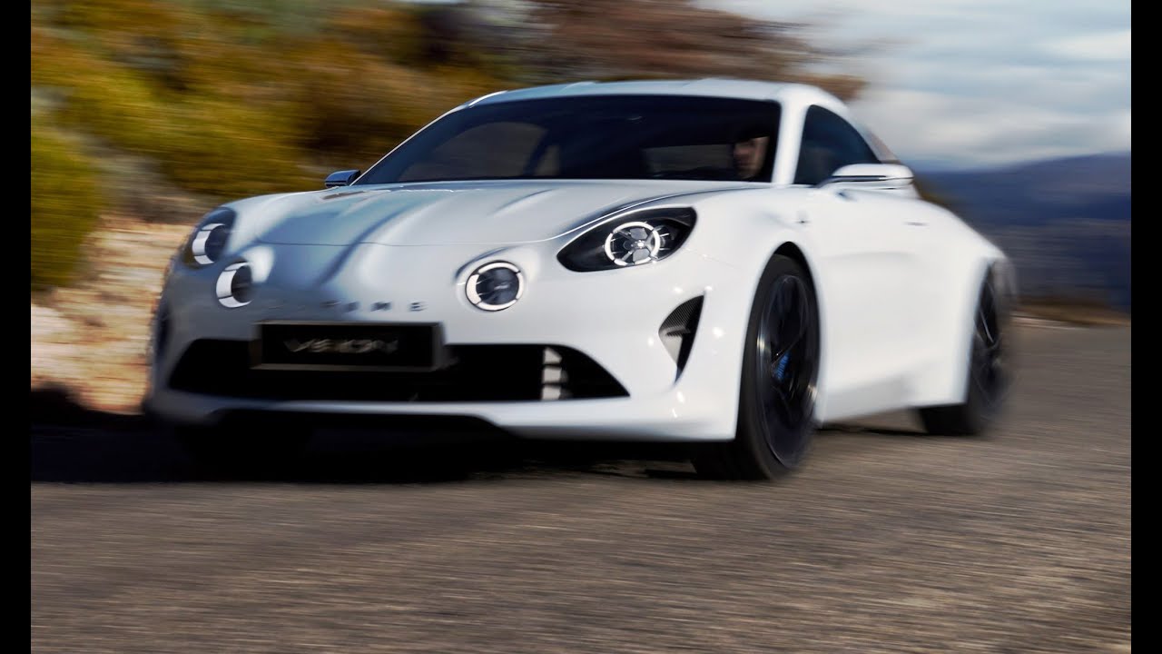 All New 2016 Alpine Vision Show Car - Footage - YouTube