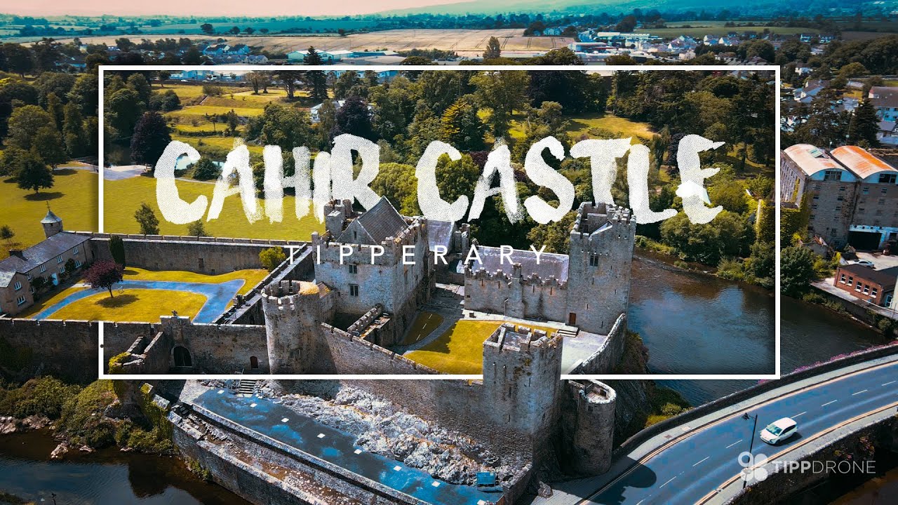 Cahir Castle | Ireland | Co. Tipperary | Aerial Video | Dji Mavic Air 2 ...